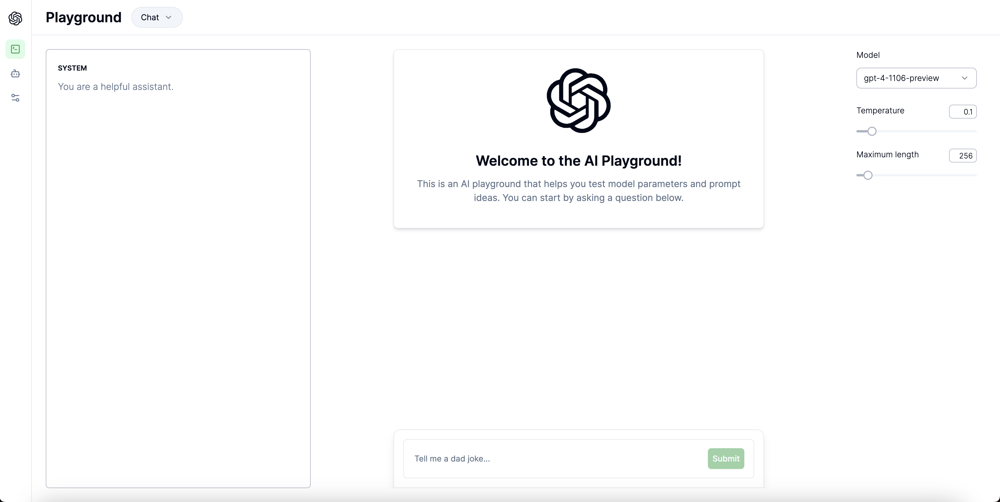 How I cloned OpenAI's LLM playground | Chao Wu